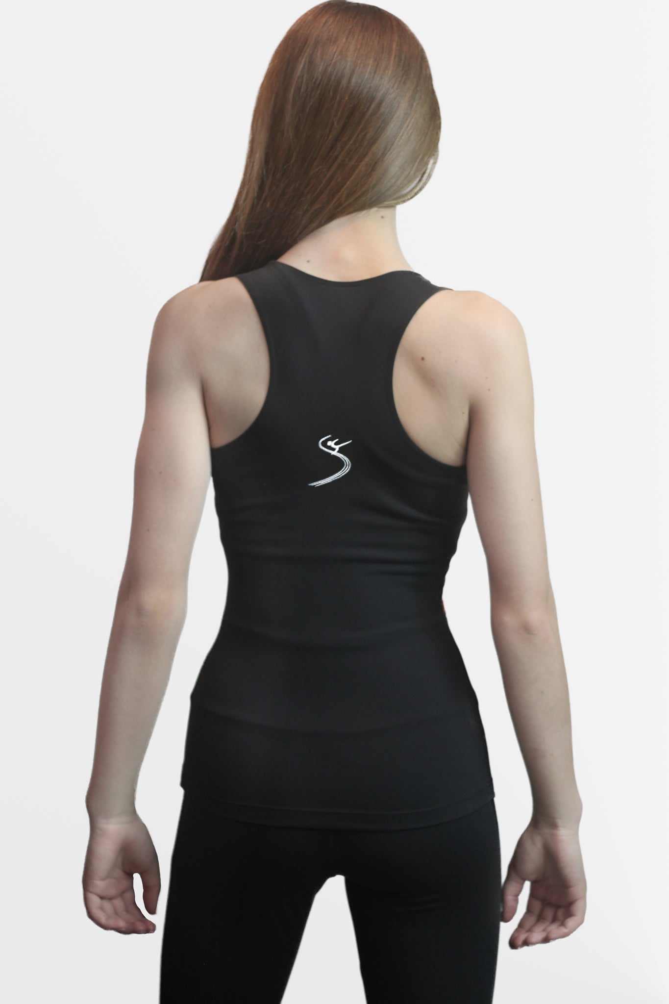 Signature Triple Swirl Tank White – Tania Bass